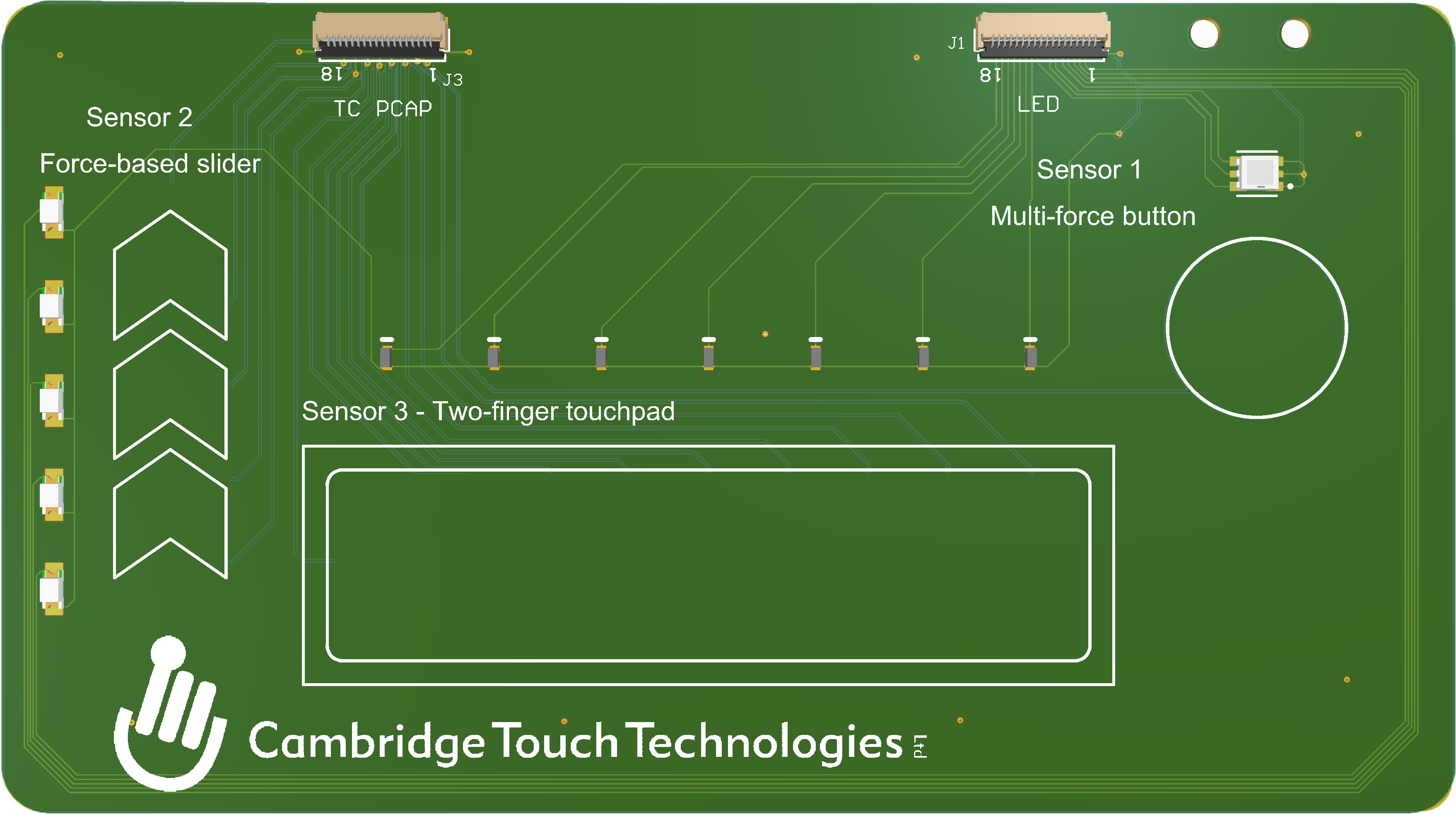 Evaluation Kit CTT2106-EVK (Enhanced Touch) - Cambridge Touch ...