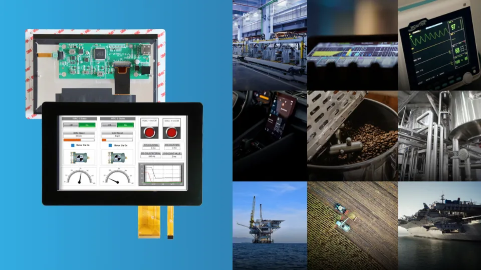 7” UltraTouch Touch Display Module Delivers Superior Control Over ...